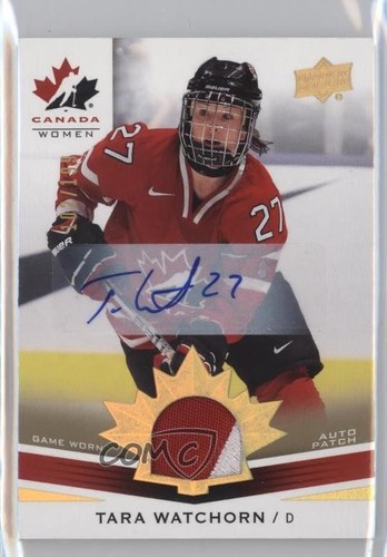 2014 Upper Deck Team Canada Juniors Jerseys /199 Tara Watchorn #207 ...