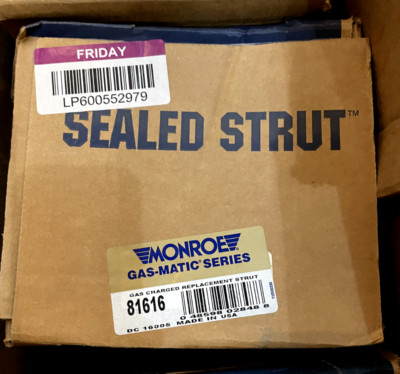 81616 Monroe Strut Gas-Matic fits FRONT *strut only, no spring* xref ...