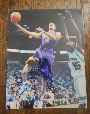 ANTHONY RUDOLPH SIGNED 11X14 PHOTO LSU TIGERS WARRIORS NYK NBA W/COA ...