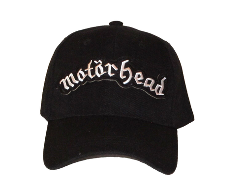 MOTORHEAD Music Band Logo Patch Adjustable Baseball Cap Black Hat | eBay