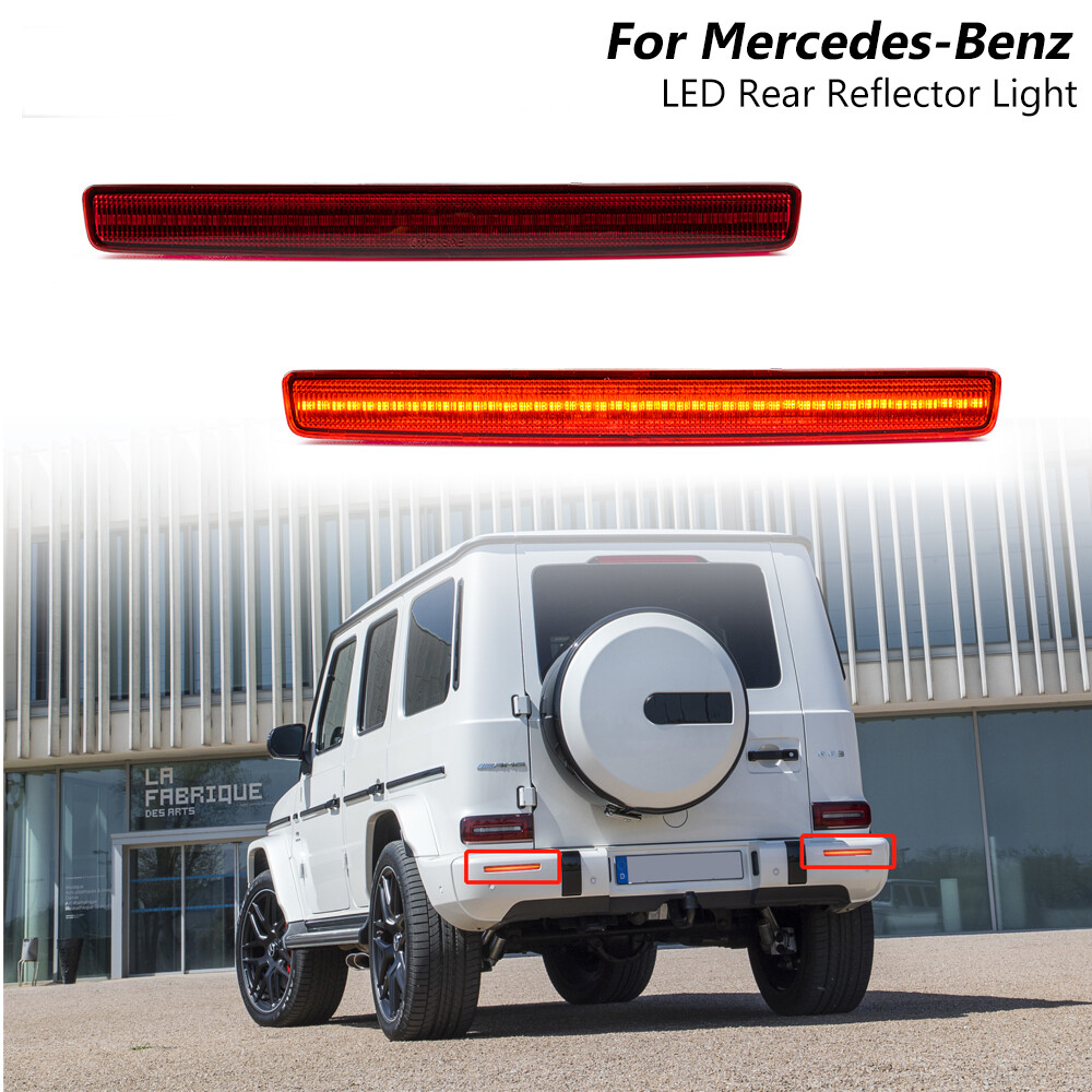 LED-Heckstoßstangen-Reflektorlicht für 19-21 Mercedes-Benz W463 G550 ...