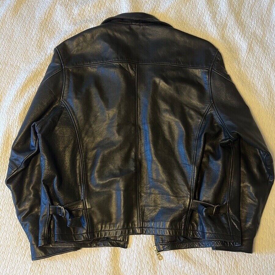 Genuine Black Leather Jacket: Wilsons Leather - Gem