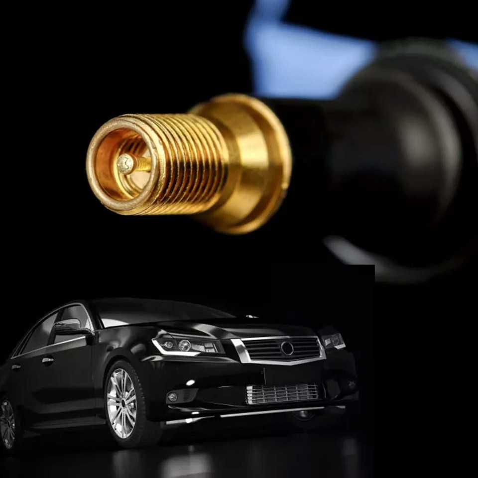 100pcs Valve Stems Car Tire Stem TR 413 TR413 Snap-In Tire Short Black ...