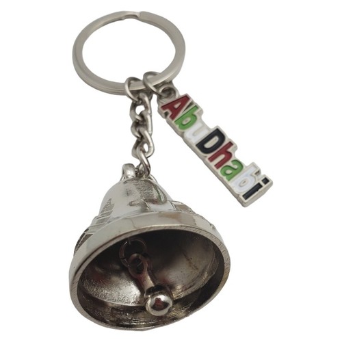 Abu Dhabi Keychain Souvenir Ring Bell Key Ring Travel United Arab ...