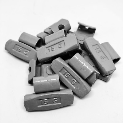 Tire Wheel Balancing Weights FN Type Clip On 15 grams 50 ct. Rustproof ...