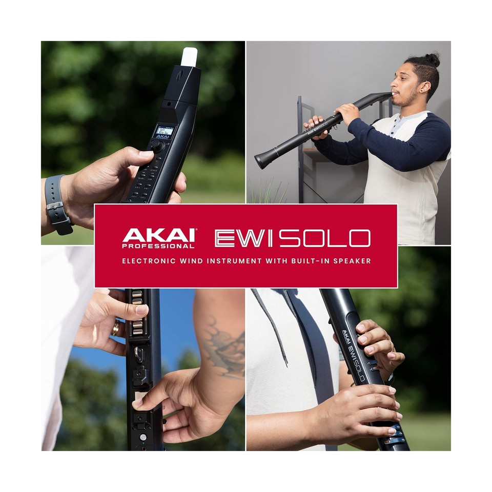 AKAI Professional EWI Solo - Electronic Wind Instrument With Built-in ...