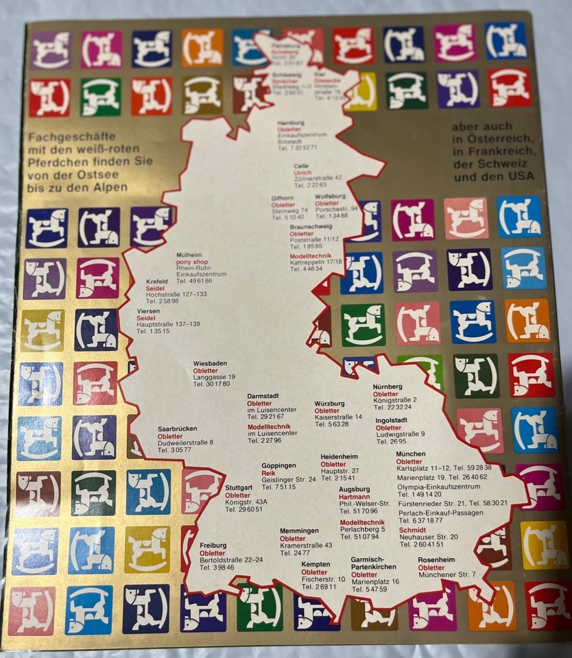 Vintage 1981 German Obletter Toy Store Catalog 68 Pages | eBay