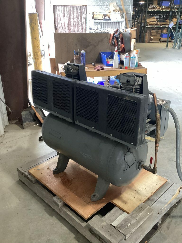 Pureflow Johnson Controls Dual Air Compressor 200 PSI 25 Gal. | eBay