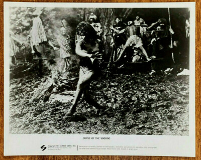 CURSE OF THE VOODOO Original Movie Press Photo Beryl Cunningham Africa ...