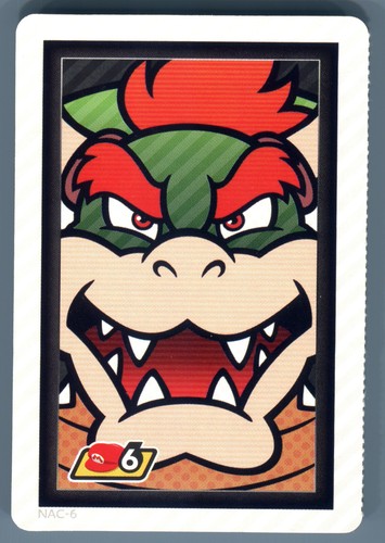 AR Card Bowser Nintendo 3DS Super Mario Bros NAC-6 RARE | eBay