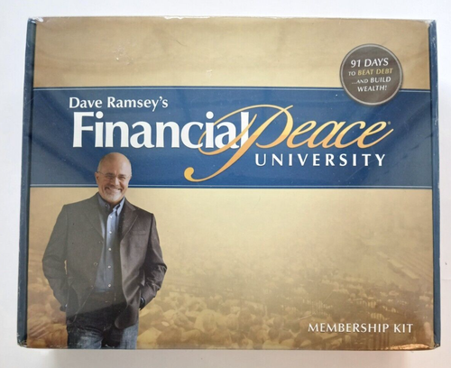 Dave Ramsey's Financial Peace University Membership Kit 2007 New Sealed ...