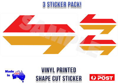 3 x NSW State Rail Vintage Repro Vinyl Print Sticker Decal - FREE POST ...