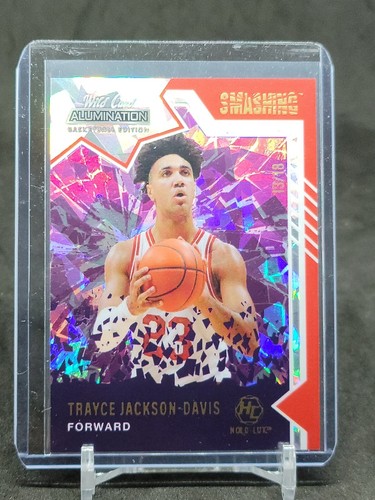 2021-22 Wild Card Alumination Trayce Jackson-Davis Purple Smashing #/18 ...