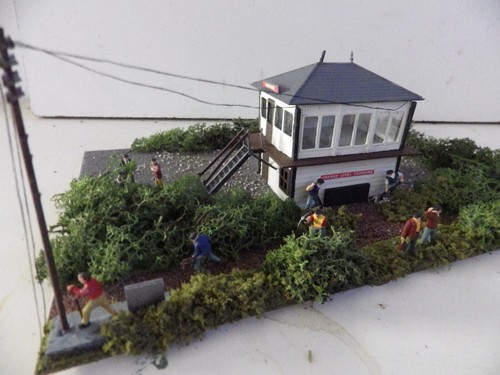 NEW SIGNAL BOX SCENE 1 OO/HO GAUGE | eBay