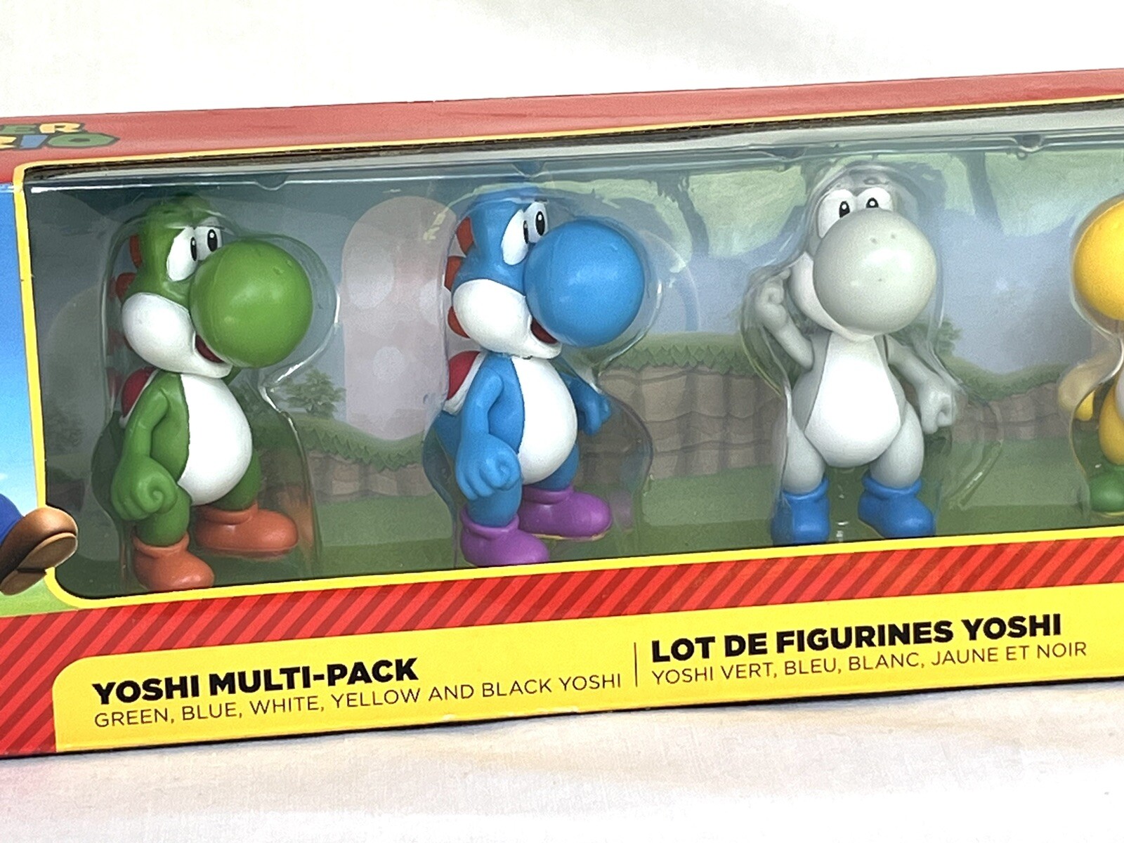 Super Mario Bros. Yoshi Multi-Pack 5 Figures Jakks Nintendo Collectible ...