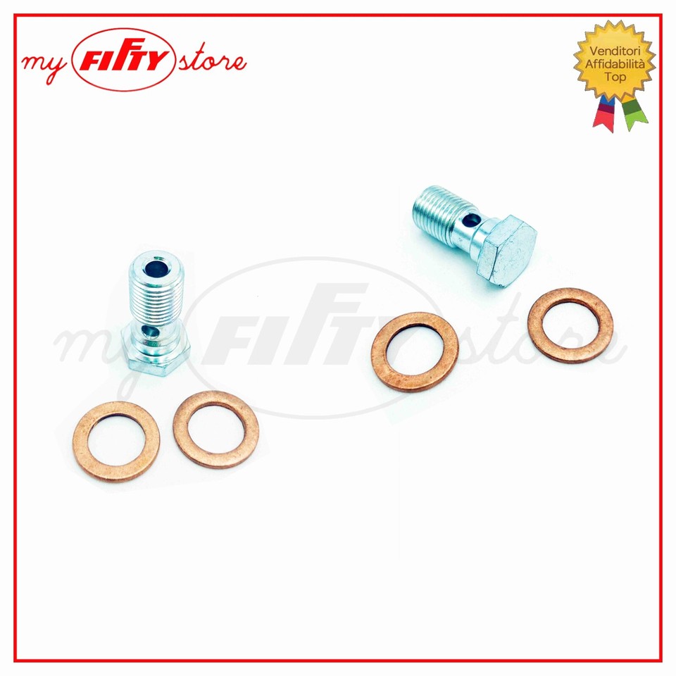 Tuyau + Vis Transmission Pompe Pinces Frein MALAGUTI Fifty Top Colors ...