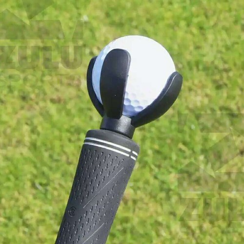 For Putter Grip 4-Prong Golf Ball Pick Up Retriever Grabber Claw Sucker ...