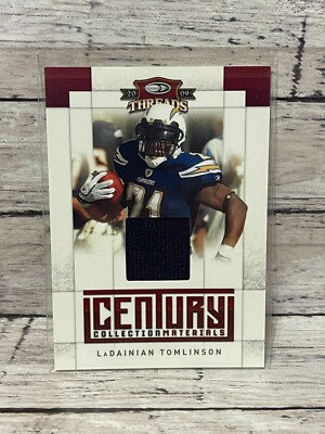 2009 Don Threads Century Collection Materials #10 LaDainian Tomlinson 028/250 | eBay