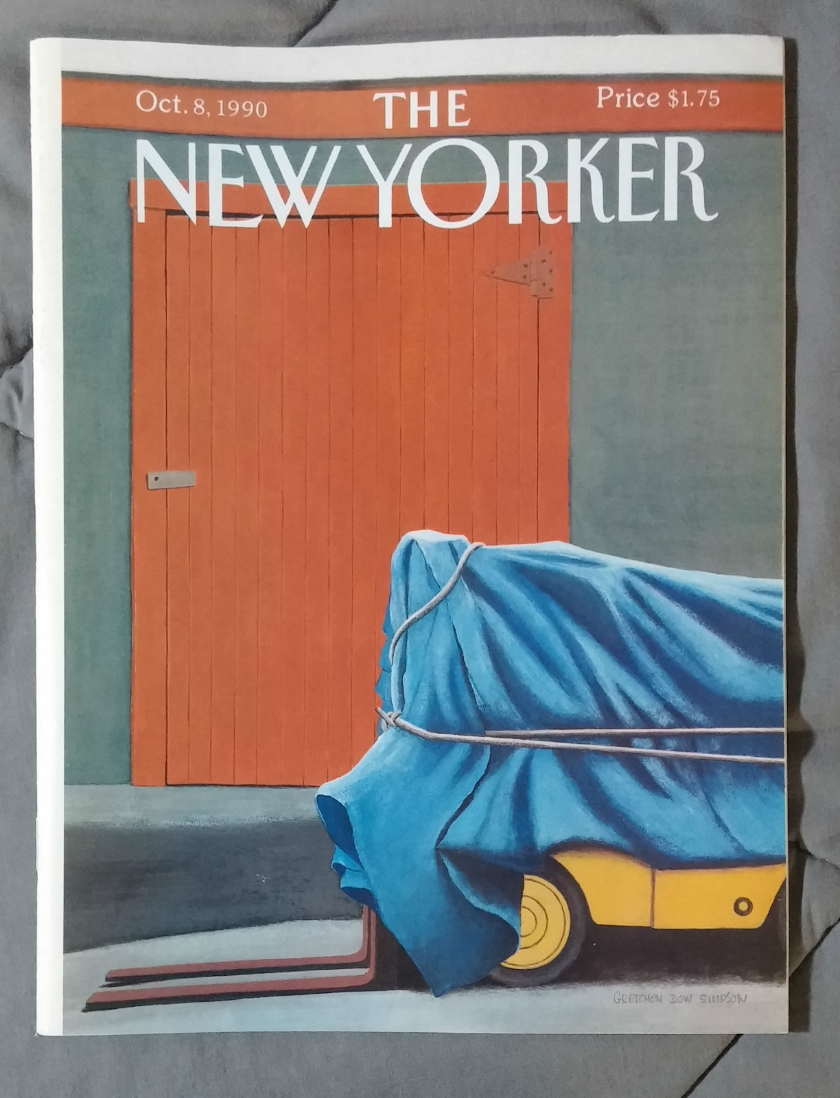 THE NEW YORKER MAGAZINE OCTOBER 1990 GRETCHEN DOW SIMPSON COVER MINT | eBay