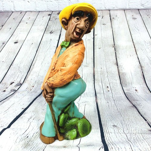 Universal Statuary Golf Statue Old Man Golfer Confused Silly Big Butt ...