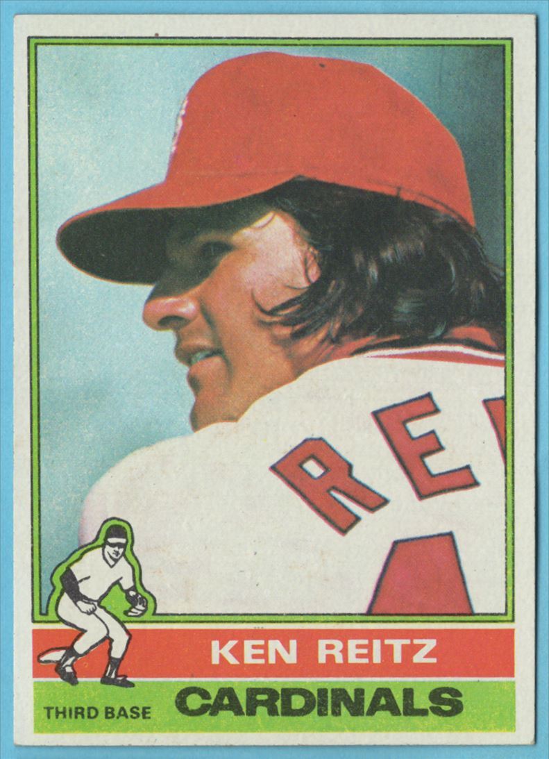 1976 Topps Ken Reitz St. Louis Cardinals #158 | eBay