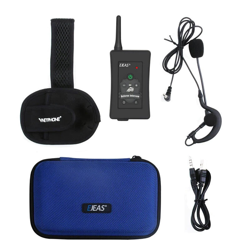 EJEAS Soccer FBIM referee radio communication headset system kit | eBay ...