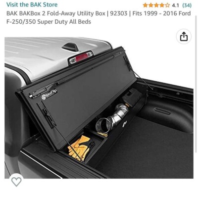 BAK BAKBox 2 Fold-Away Utility Box 92303 99-16 Ford F-250/350 Super ...