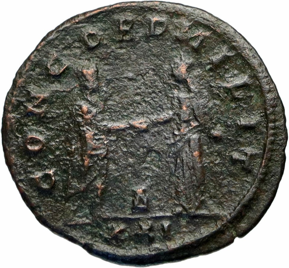Probus INV - Invictus Unconquered Sun God 278A.D. Ancient Roman Coin ...