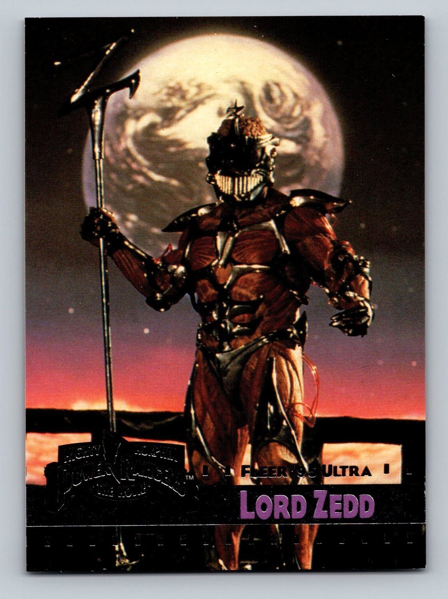 Lord Zedd Wallpaper MIGHTY MORPHIN POWER RANGERS RARE CHASE TRADING