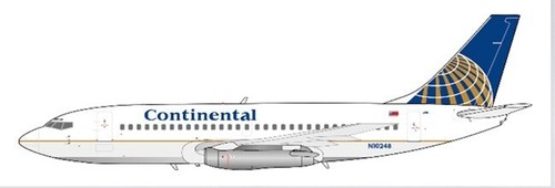 B737-200 CONTINENTAL AIRLINES REG: N10248 - JC WINGS XX40640 1/400 ...