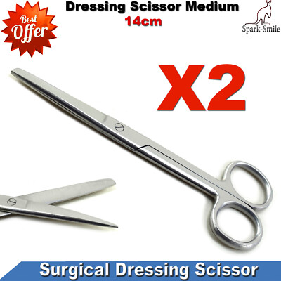 Surgical Operating Dressing Scissors X2 First Aid Hospital Medical ...