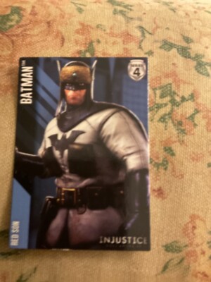 Injustice Arcade Game Card Batman Red Son Standard Version Series 4 | eBay