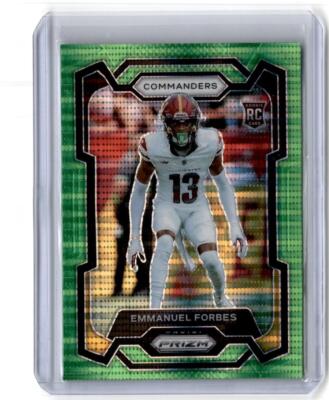 2023 Panini Prizm #399 Emmanuel Forbes Neon Green Pulsar RC | eBay