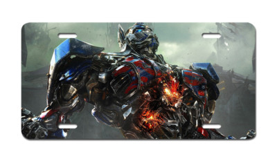 Optimus Prime Transformers Movie License Plate Auto Truck Car Tag Gift ...