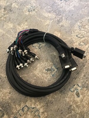 Pan-International 6’ RGB 2919 E87647-DG 30V 80C VW-1 AWM NOS VGA To 5 ...