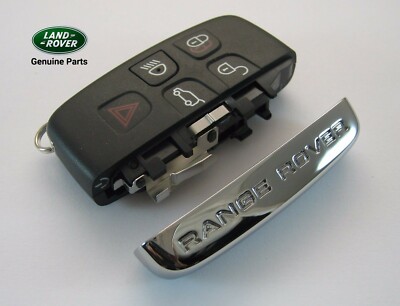 GENUINE Range Rover, Sport & Evoque Key Fob Repair Case + CHROME BAR | eBay