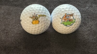 The Jetsons/ Flintstones Golf Balls | eBay