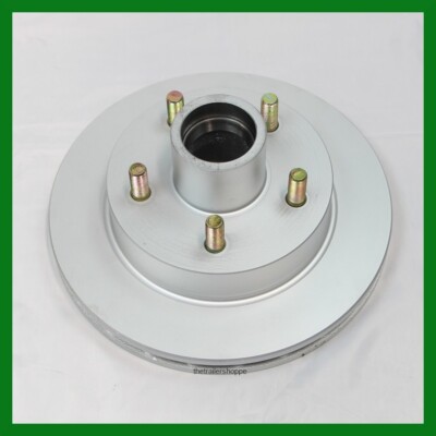 Kodiak 10" Rotor Integral with Hub Diameter 3.5K 5 on 4.5" Lug Dacromet ...