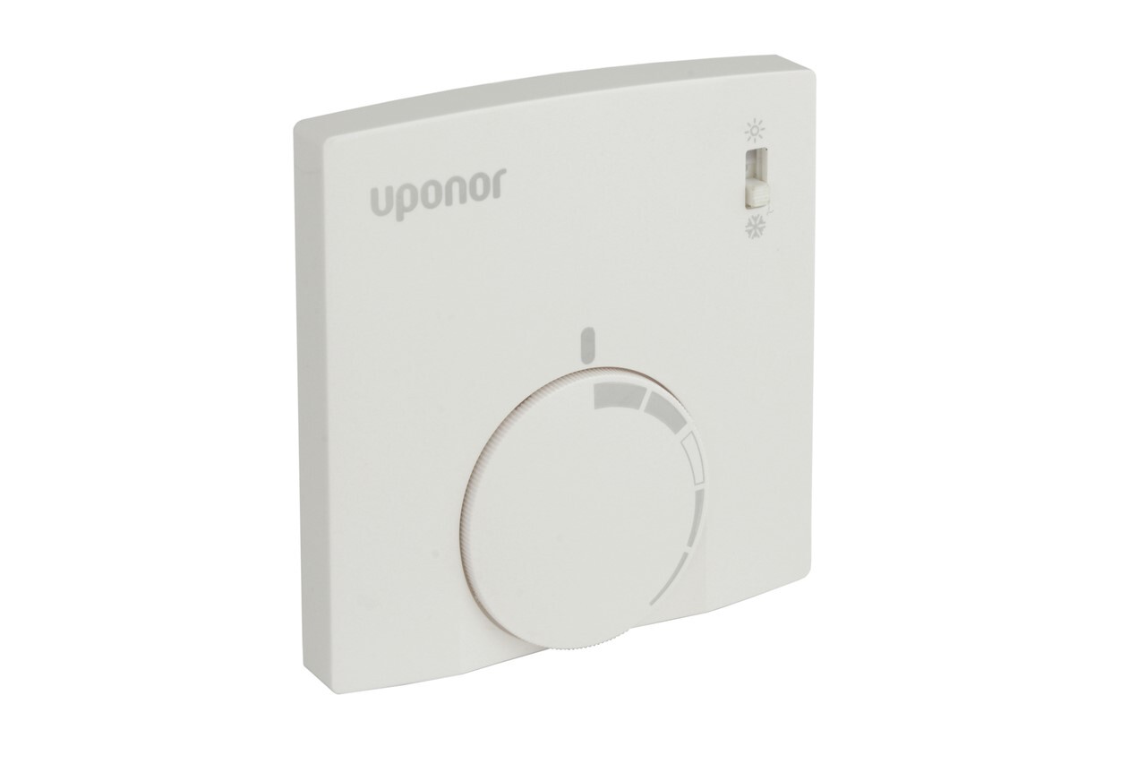 Uponor T-25 H/C wired 230V Raumthermostat Raumregler Raumfühler 1058424 ...