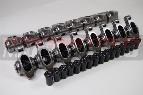 SBC Small Block Chevy 327 350 400 Stainless Roller Rocker Arm 1.6 3/8 ...