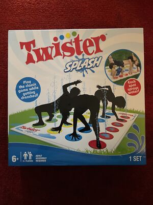 Hasbro Twister Splash Water Game for Kids – Backyard Sprinkler Outdoor ...