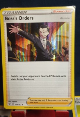 Pokemon Trainer Bundle -Boss's Orders Holo + 12 additional Trainer ...