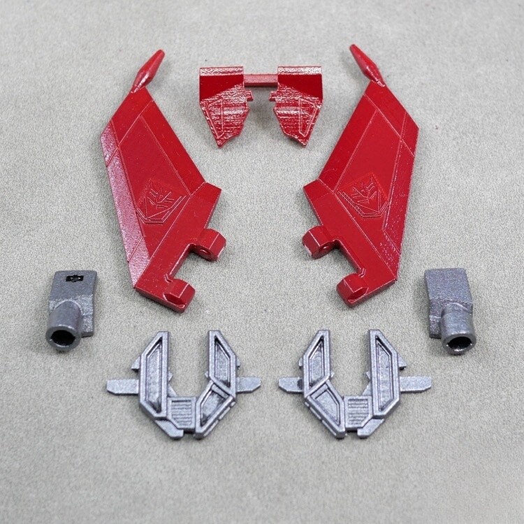 3D DIY Wing Filler Weapon Upgrade Kit For WFC SS-GE06 Starscream ...