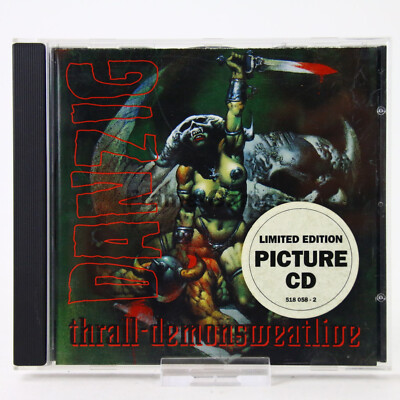 Music Musik Album CD Danzig – Thrall-Demonsweatlive Limited Edition Gut ...