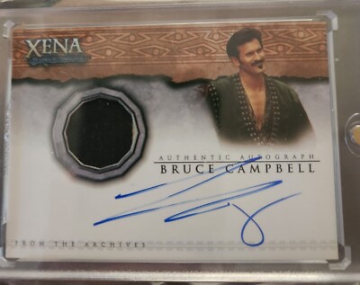 Xena Dangerous Liaisons Autolycus Bruce Campbell Autograph Costume Auto ...