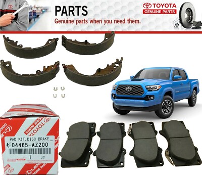 OEM 2005-2022 Toyota Tacoma 04465-AZ300 Front Brake Pads 04495-04010 ...