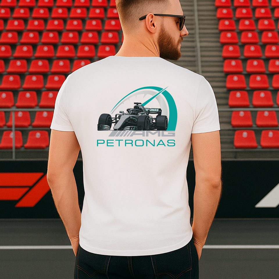 Mercedes Formula 1 Shirt Racing | Formula 1 Tee S–XL | Black Grey White ...