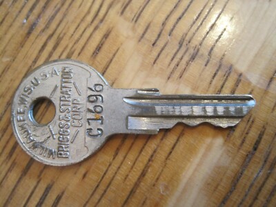 Vintage Basco briggs & stratton Key # C1696 Auto Car automobile ...