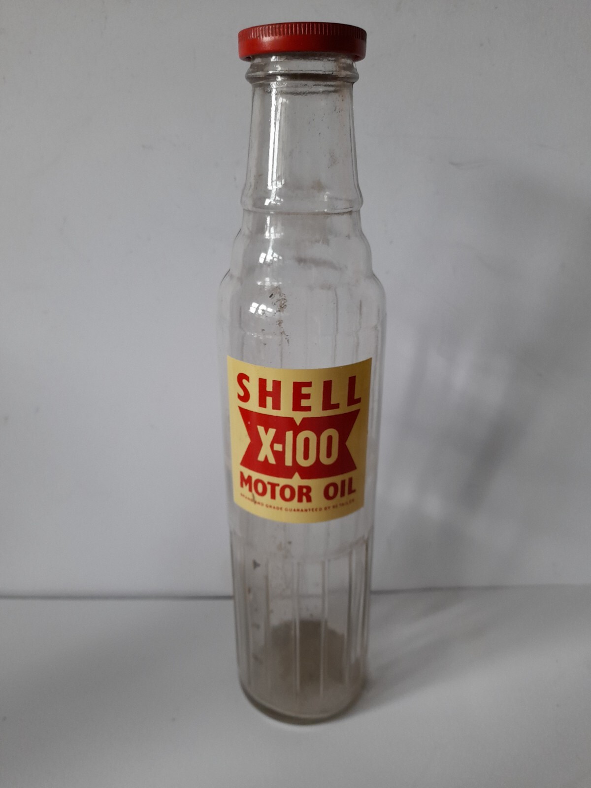 Shell X100 20/20W grade pint oil bottle. Esso. Mobil. Shell. BP. Motor ...