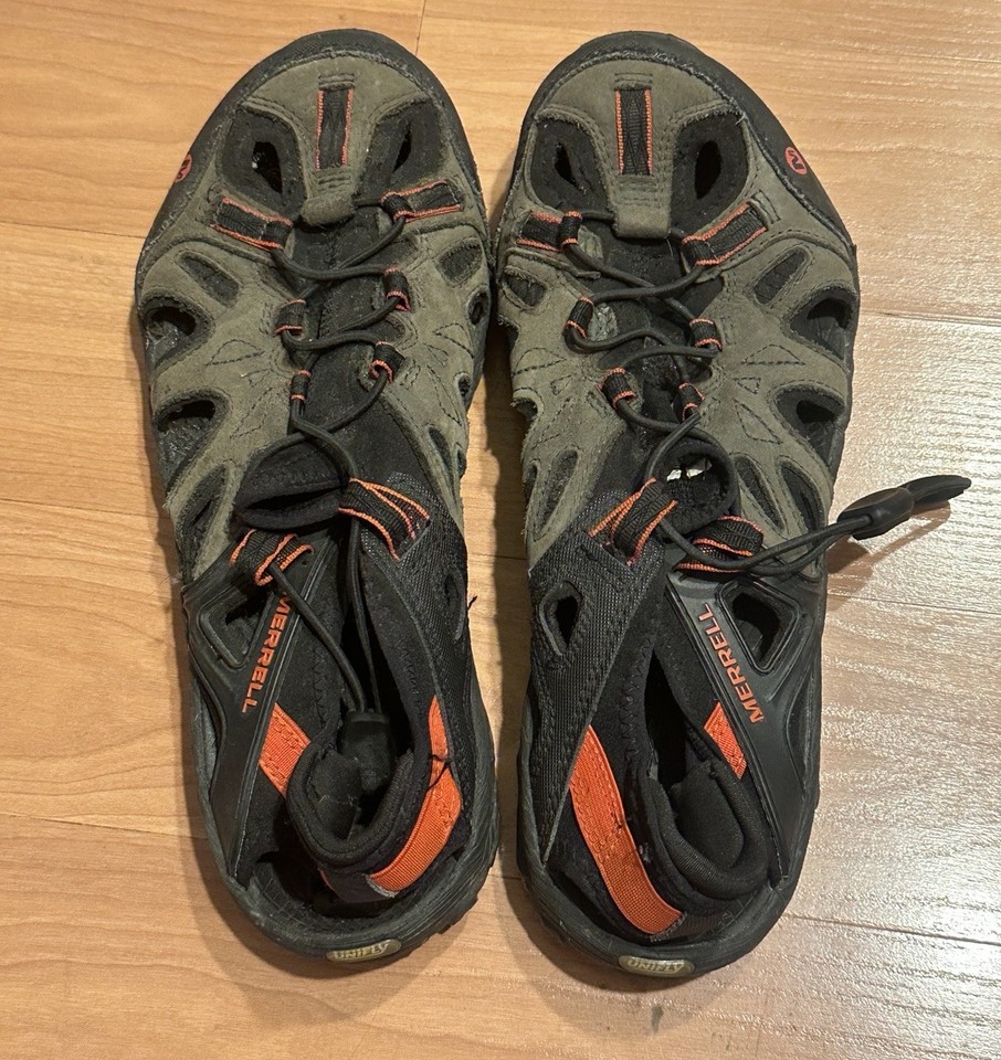 Merrell Castle Rock Unifly Vibram Sandals Outdoor Hiking Water Men's ...